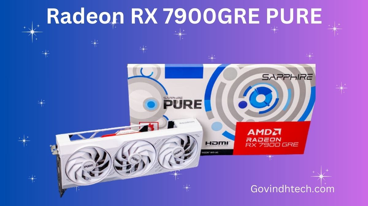 Sapphire Unveils Snow-white Radeon RX 7900GRE PURE GPU