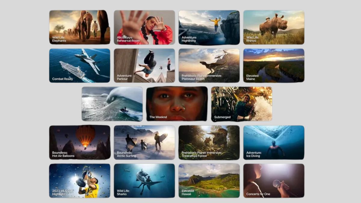 Apple Releases Scripted Apple Immersive Video For Vision Pro